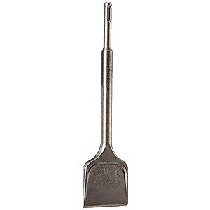 BOSCH HS1427 SDS-Plus Hammer Shank 2-1/2-Inch by 10-Inch Wide Steel Self-Sharpening Chisel , Silver