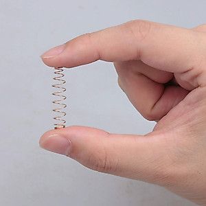 BQLZR Piano Keys Spring Golden Copper Jack Wire Spring For Upright Piano Repair Part Replacement Pack of 90