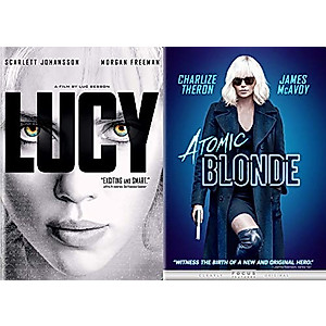 SYFY ACTION Leading Lady Madness - Lucy & Atomic Blonde (2 Feature Film DVD Bundle)