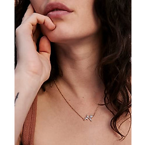 Bryan Anthonys There in a Heartbeat 14k Gold Necklace for Women, Pendant, Adjustable Length