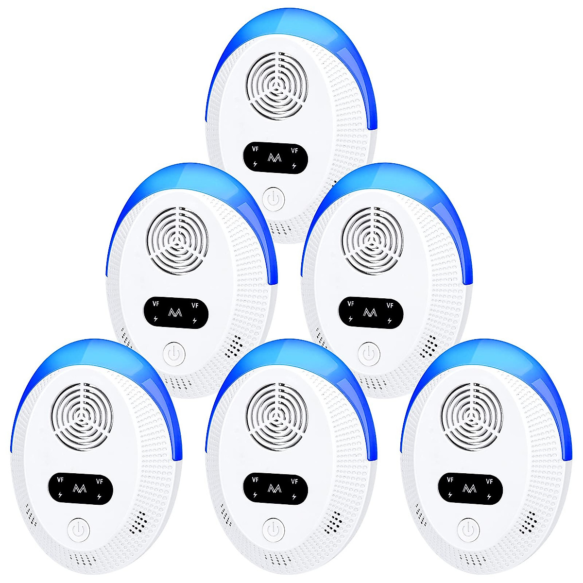 2024 Upgraded Version Ultrasonic Pest Repeller, Mouse Repellent Indoor, Pest Control, Pest Repellent for Home,Kitchen, Office, Warehouse, Hotel 6 Packs