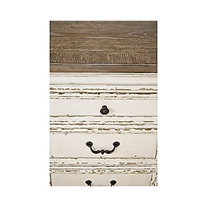 Signature Design by Ashley Realyn Dining Table, Antique White