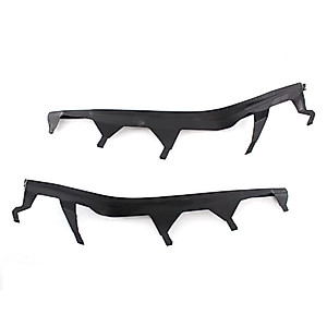 GSRECY Left Right Headlight Upper Cover Rubber Strip Seal Gasket Compatible with 2002-2005 BMW 4 Door E46 325i 330i Headlight Sealing Trims Gasket