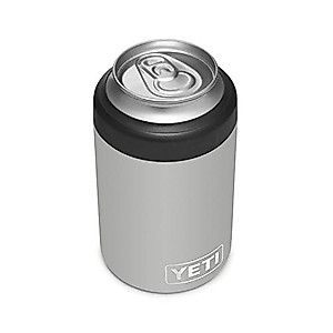 YETI Rambler 12 oz. Colster Can Insulator for Standard Size Cans, Granite Gray