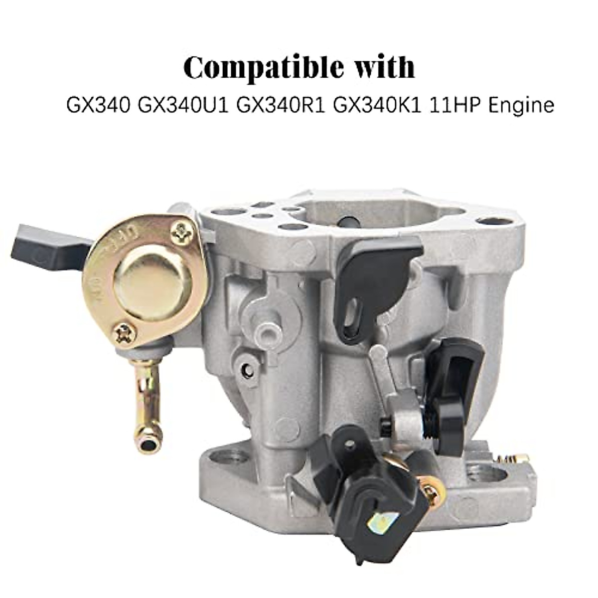 GX390 GX340 Carburetor Compatible with Honda GX340 GX360 GX390 11HP 13HP Engine Generator Lawn Mower Motor Carb Replaces 16100-ZF6-V01
