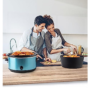 Slow Cooker Liners fit Crock-Pot 7-8 Quart Oval Slow Cooker，Reusable & Leakproof Dishwasher Safe Cooking Liner for 7-8QT Crock Pot