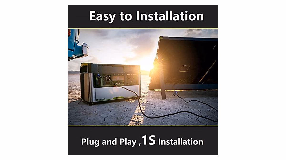 MJPOWER Anderson-to-8mm Extension Cable 10FT/3m 14AWG Wire 8mm DC Power ...