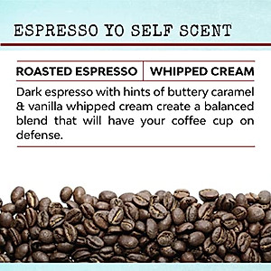 Malicious Women Candle Co - Every Great Mom Says The F Word, Espresso Yo' Self Infused with Nouns, Verbs & Adjectives, All-Natural Soy Candle, 9 oz