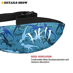 AFPANQZ Cute Dinosaur Baby Car Seat Head Support Adjustable Head Band Strap Holder Stroller Neck Relief Strap Headrest Stroller Carseat Sleep Positioner Kids Babies Toddlers Washable Blue Colored