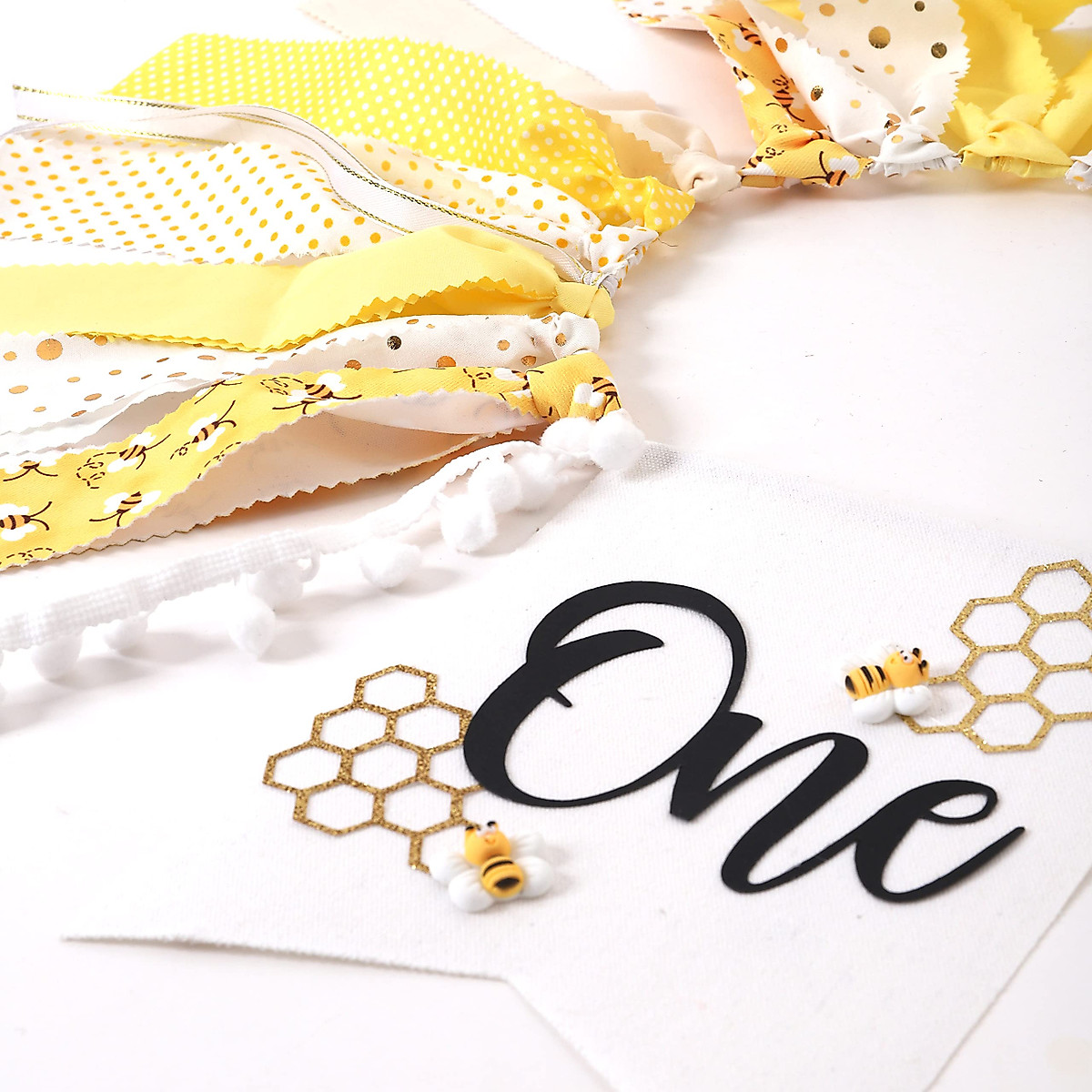 1st Birthday Banner - High Chair Banner 1st Birthday Boy/girl, 1st Birthday Boy/girl, 1st Birthday High Chair Banner, Bee Day Birthday High Chair Banner, 1st Birthday Bee Banner Party Toppers