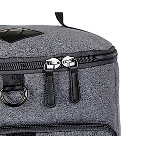 Waterproof Travel Sport Duffel Backpack Weekender bag Hybrid Hiking Rucksack Laptop Backpack for College HB-26 (Grey)