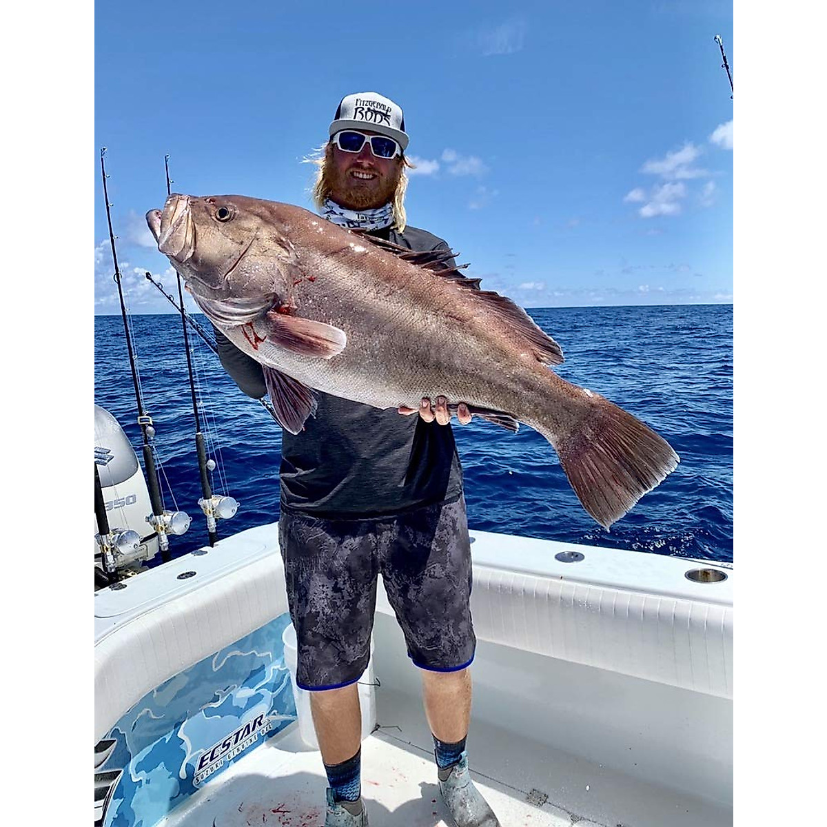 Fitzgerald Fishing Stunner HD Saltwater Series from 6’0”, 7’0” & 8'0” Heavy, X-Heavy & XX-Heavy Spinning Offshore Rods Great for Snook, Tarpon, Cobia, Snapper, Grouper, Dolphin