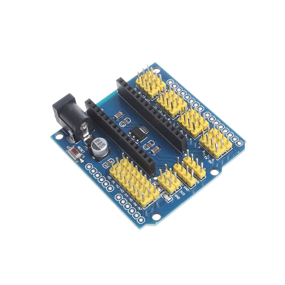 NOYITO Nano I O Expansion Sensor Shield Module for UNO R3 Nano V3.0 (Pack of 2)