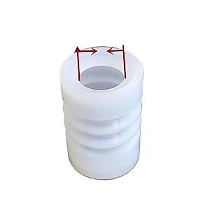 FPAIZTRJ 2Pcs Ice Cream Machine Accessories 32mm Outer Diameter Ice Cream Shaft Washer Corrugated Seal Sleeve