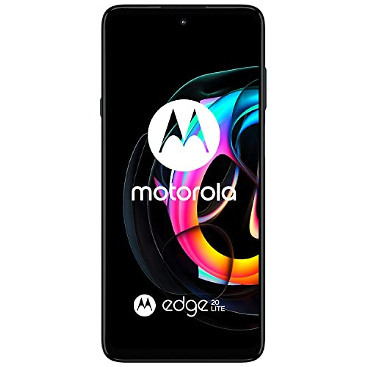 Motorola Edge 20 Lite PANE0013GB Dual-SIM 128GB ROM + 8GB RAM (GSM Only | No CDMA) Factory Unlocked 5G Smartphone (Electric Graphite) - International Version