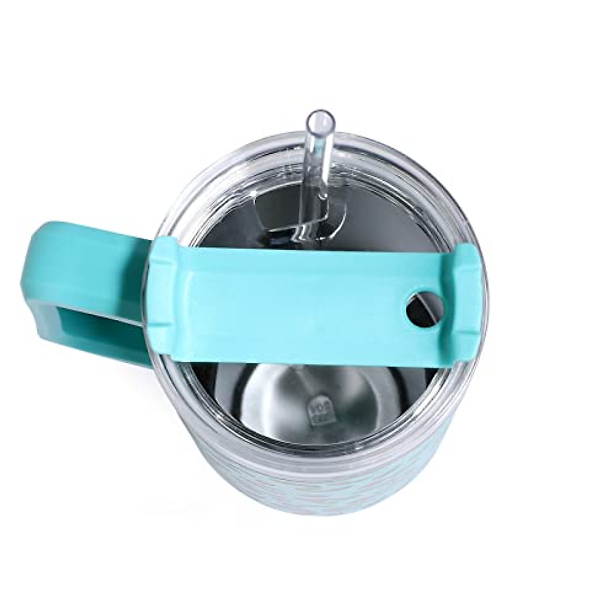 QEAGVJ 40oz Insulated Leopard Tumbler With Lid and Straws,Stainless Steel Coffee Tumbler with handle,Double Vacuum Leak Proof Coffee Travel Mug Water Bottle For Home, Office, Party…