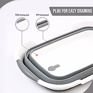 Smoochie Collapsible Dog Bathtub, Dog Tubs for Bathing, Portable Tub, Dog Wash Tub, Pet Tub and Dog Bath Tub for Dog/Cat/Pet and Puppy Bath Tub, Dog Tub for Pets and Cats (Green)