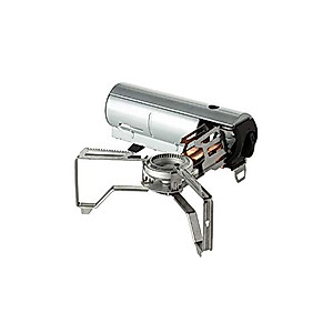 Snow Peak's Home & Camp Burner, Silver, GS-600SL-US, Designed in Japan, Lifetime Product Guarantee, Lightweight and Compact for Camping, Stable Base for Cooking, One Size