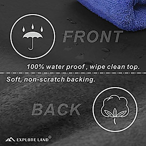 Explore Land Waterproof Electric Tongue Jack Cover, RV Power Tongue Trailer Jack Cover, Universal Camper Jack Cover Size 9L x 4W x 18H inch