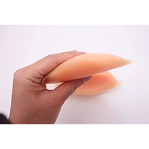 ericotry 1Pair Skin Silicone Bra Inserts Breast Chest Enhancers Push Up Booster Pads for Women Girls Underwear Swimsuits or Bikinis