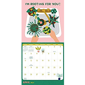 Crazy Plant Lady Mini Wall Calendar 2021