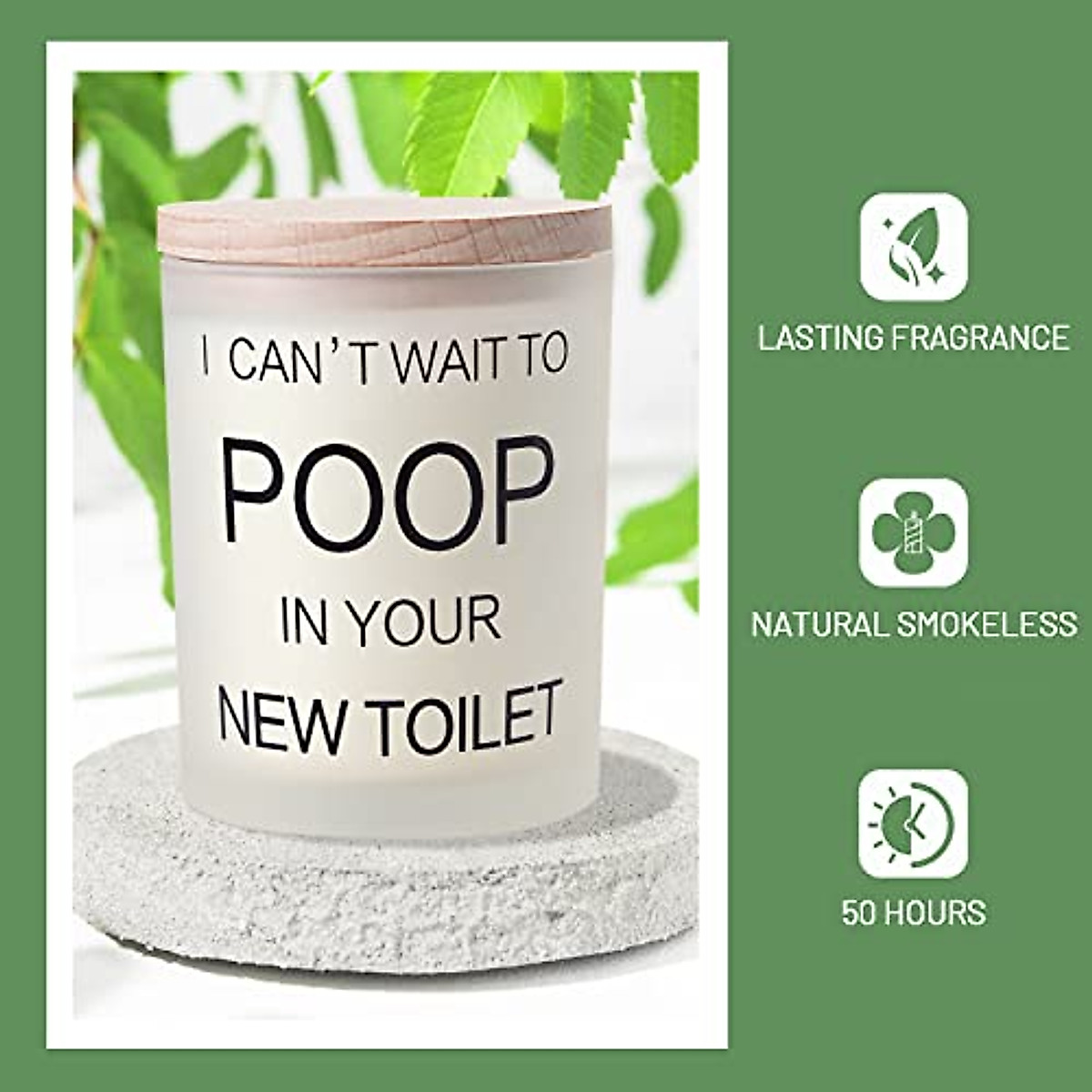 House Warming Gifts New Home Gifts for Home Housewarming Gift Gag Gifts for Housewarming Gifts for New House Warming Gift, Orchid Scented Candles 7oz Funny Gifts for Men Friend Gifts for Women