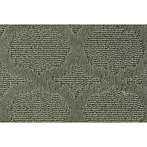Garland Rug Sparta 5 Ft. X 7 Ft. Non Slip Polypropylene Indigo Area Rug - Ideal for Living Rooms & Hallways, Stylish & Durable for High-Traffic Areas
