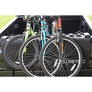 LEETPIC Tailgate Bike Pads for Pickup Truck Tailgate with Secure Bike Frame Straps, Tailgate Protection Pad for Bike and Truck (Classic)
