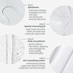 Dermalogica Discover Healthy Skin Kit - Includes: Precleanse, Face Wash, Face Exfoliator, & Moisturizer - Wash Away Impurities To Reveal Glowing Skin