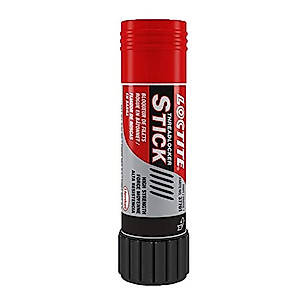 Loctite 268 Red Threadlocker Glue Stick: All-Purpose, High-Strength, Anaerobic, for Heavy-Duty Applications, Works on All Metals | Red, 9 Gram Wax Stick (PN: 37701-511537)