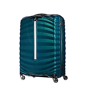 Samsonite Lite-Shock Suitcase, 75 cm, 98.5 Liters, Petrol Blue
