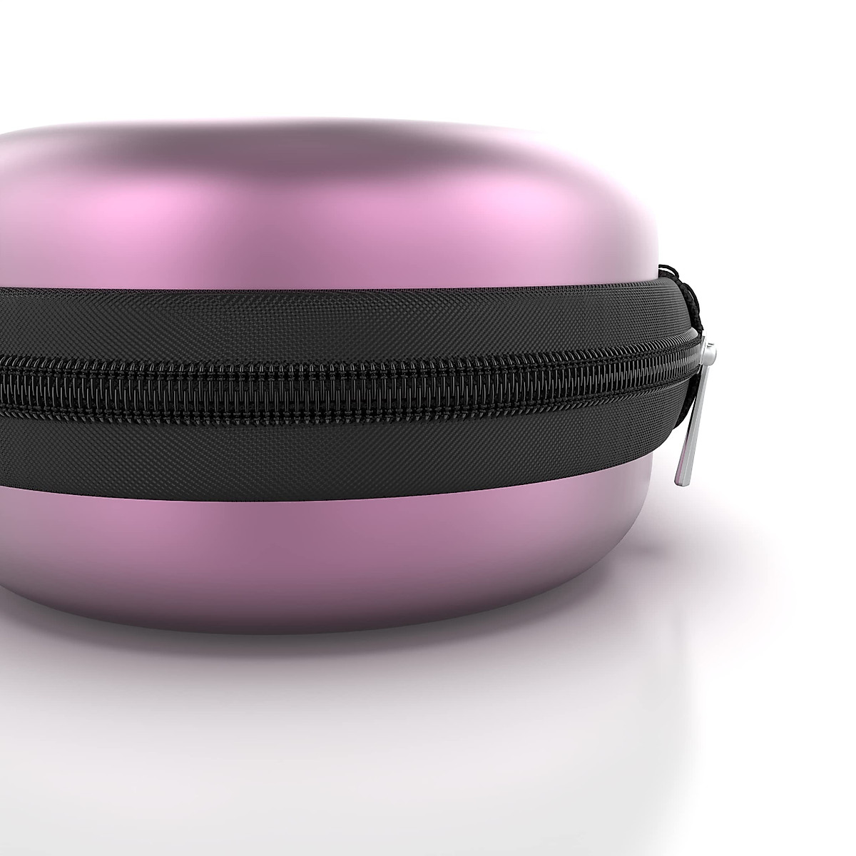 AGOZ Asthma Inhaler Case Zippered Protective Medical Pouch Cover with Wrist Strap (Purple)