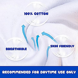 BIG ELEPHANT Baby Boys' 6 Pack Toddler Potty Training Pants 100% Cotton Waterproof Underpants, 3T