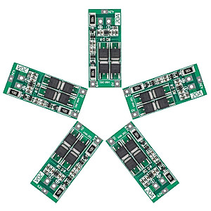 5 PCS 2S 20A 7.4V 8.4V 18650 Li-Ion Lithium Battery 18650 Charger PCB BMS Board with Balance