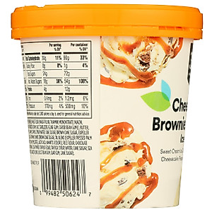 365 by Whole Foods Market, Ice Cream Caramel Chocolate Cheesecake, 16 Ounce