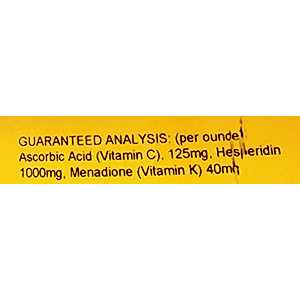 AniMed Vitamin C and K with Hesperidin Supplement for Horses, 5-Pound