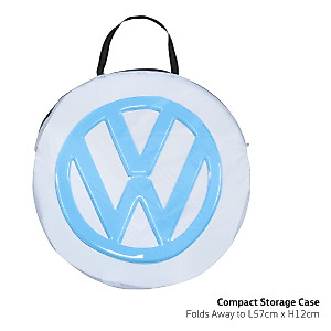 Board Masters Volkswagen Pop Up Kids Play Tent – Outdoor Indoor Instant Beach Sun Shelter Tent for Kids Baby Toddler – VW Camper Van Bus - Multiple Colours