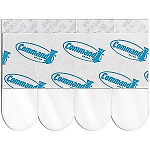Command Strips 17006CLR Clear Mini Command Hooks 6 Count