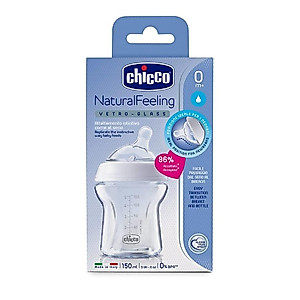 Chicco Natural Feeling Bottle Glass 0Mesi + 150ml