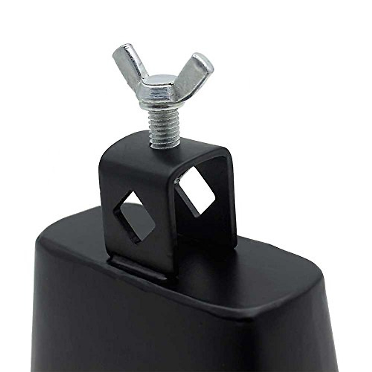 Cow Bell,6inch Metal Cow Bell Noisemaker with Stick for Percussion Musical Instruments Percussion Supplies