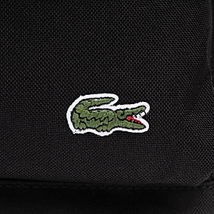 LacosteMensClassic Backpack With Croc LogoNoirOne Size