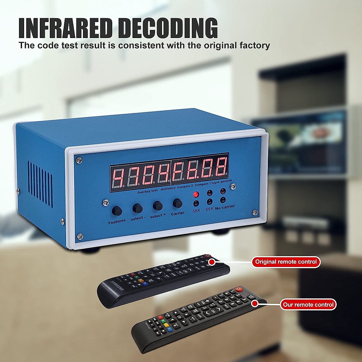 for Samsung Smart TV Remote Control fit All Samsung Models LCD LED 3D HDTV Smart TVs.（Without Battery）