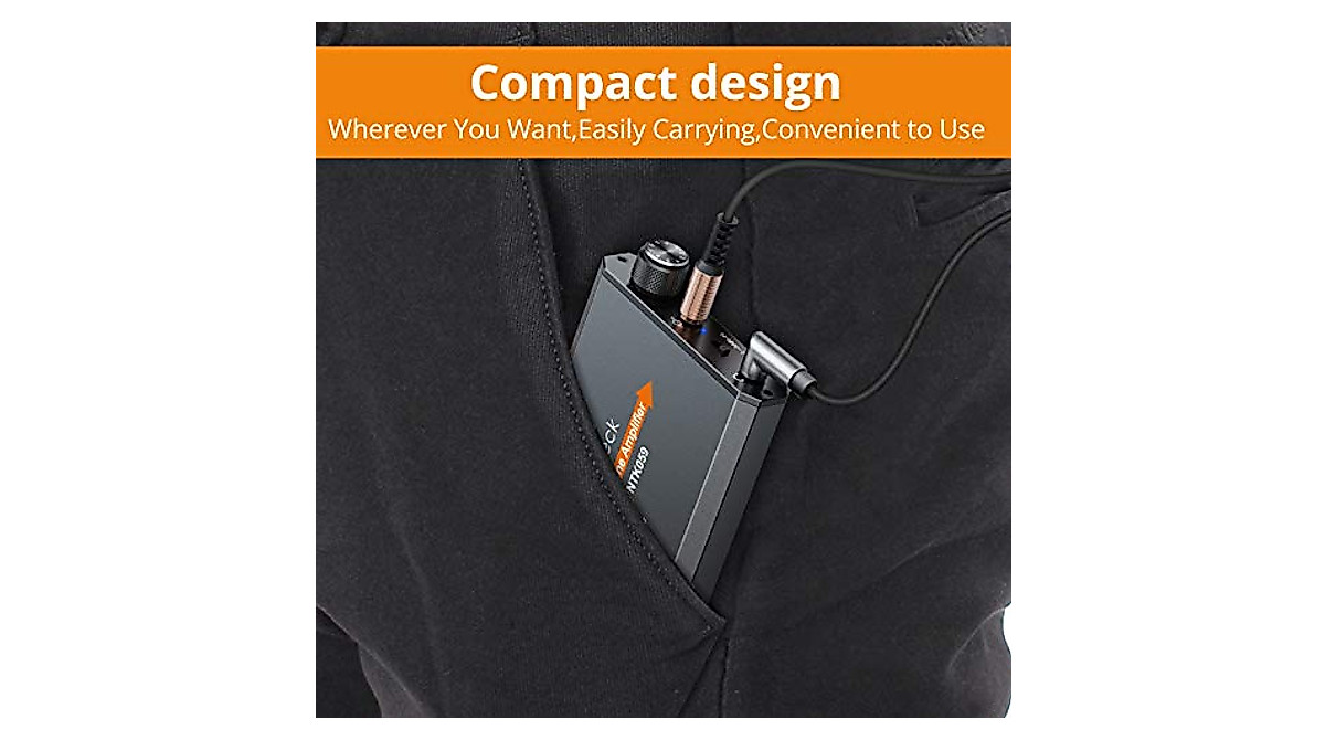 Neoteck Portable Headphone Amplifier for Clear Audio Sound