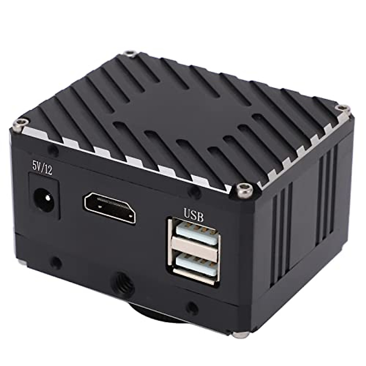 Industrial Microscope Camera, Aluminum Alloy Image Comparison Industry Camera HD Real Time Output for Research