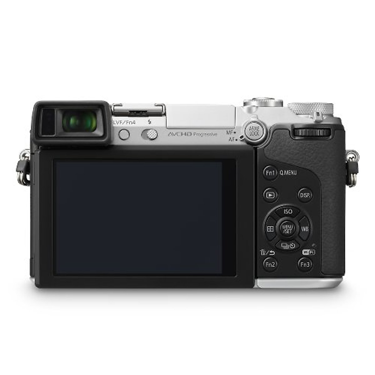 Panasonic LUMIX GX7 16.0 MP DSLM Camera with Tilt-Live Viewfinder - Body Only (Silver)