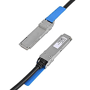 CYSKY 100G QSFP28 DAC Cable, 1-Meter (3.3ft) Passive Direct Attach Copper Twinax Cable for Cisco, Ubiquiti, D-Link, Netgear, Mikrotik, Open Switch Devices