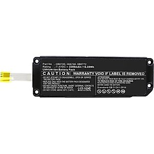 C S Replacement Battery for BO-SE Soundlink Mini 2, fits Part no 088789 088796 088772 2200mAh