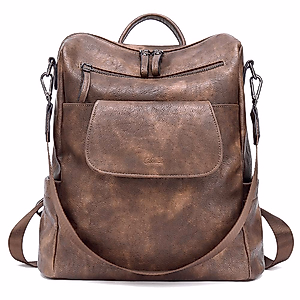 CLUCI Women Backpack Bundle with Women Wallet