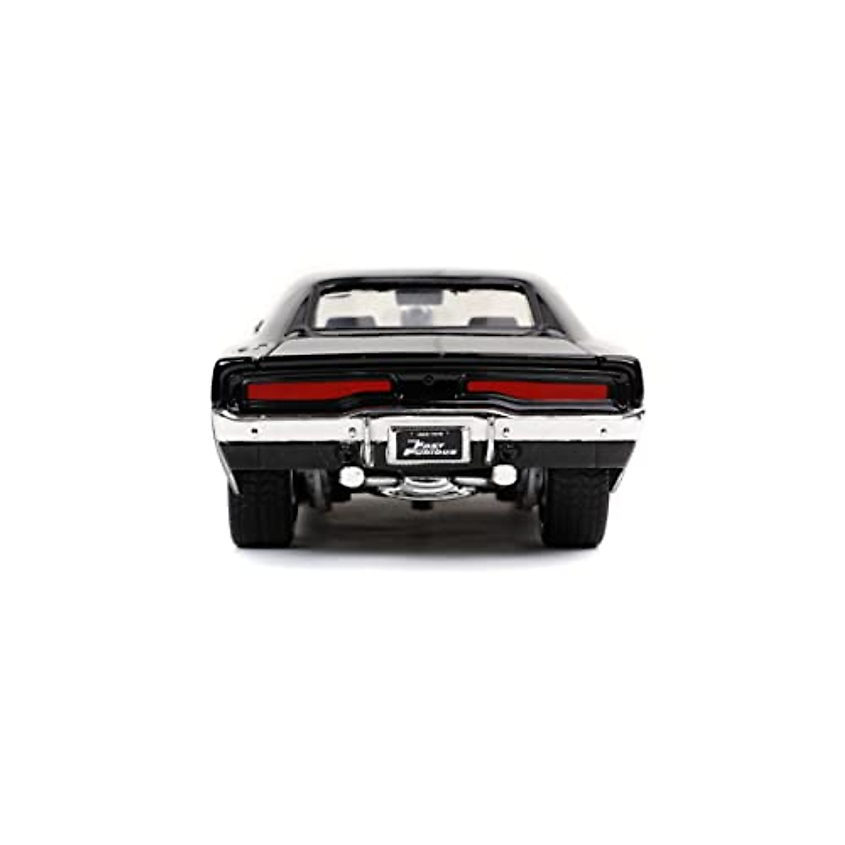 Jada Toys Fast & Furious 1:24 Dom's 1970 Dodge Charger R/T Die-cast Car Bare Metal, Toys for Kids and Adults, Black