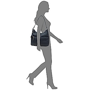 Giani Bernini Nappa Leather Hobo Bag (Navy)